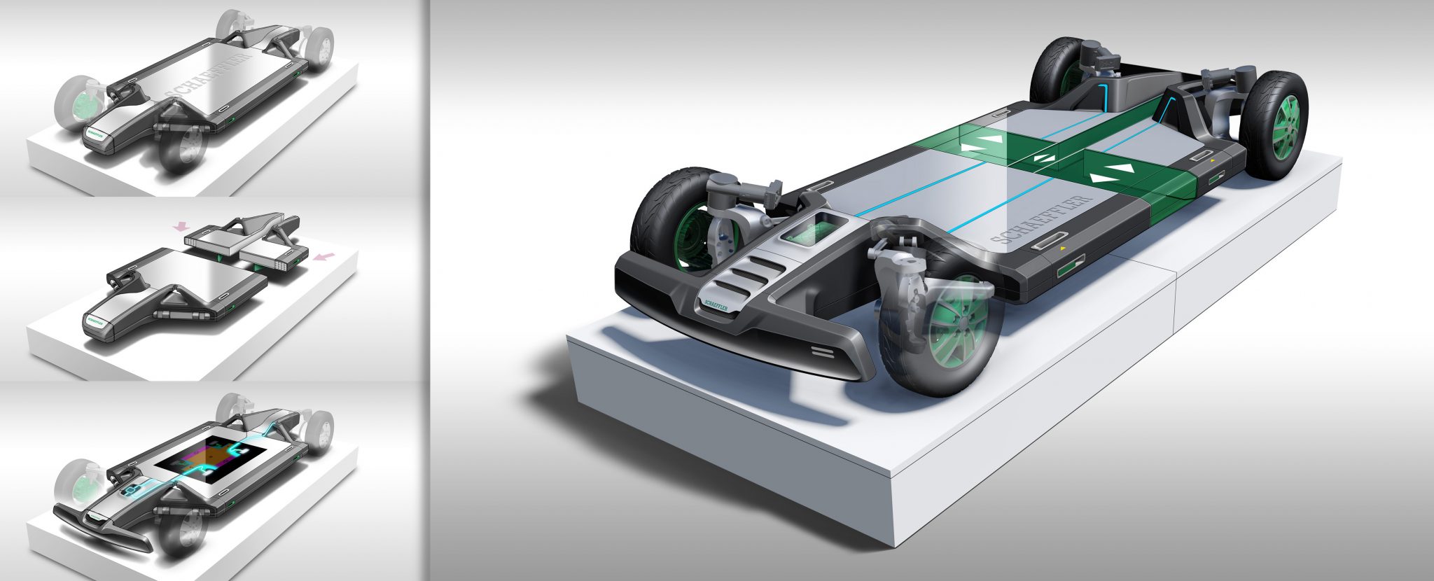 Schaeffler Rolling Chassis 2021 - Poschwatta Automotive Design